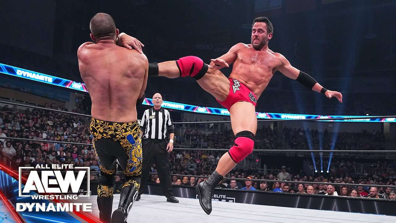 Roderick Strong vs Trent Beretta - AEW Dynamite (Sept. 6, 2023) | Mundo ... Roderick Strong vs Trent Beretta - AEW Dynamite (Sept. 6, 2023) | Mundo ...